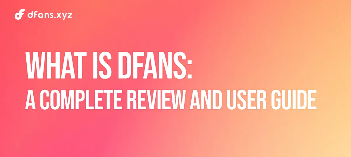 Built for Creators: Why dFans Exists | by dFans | Medium