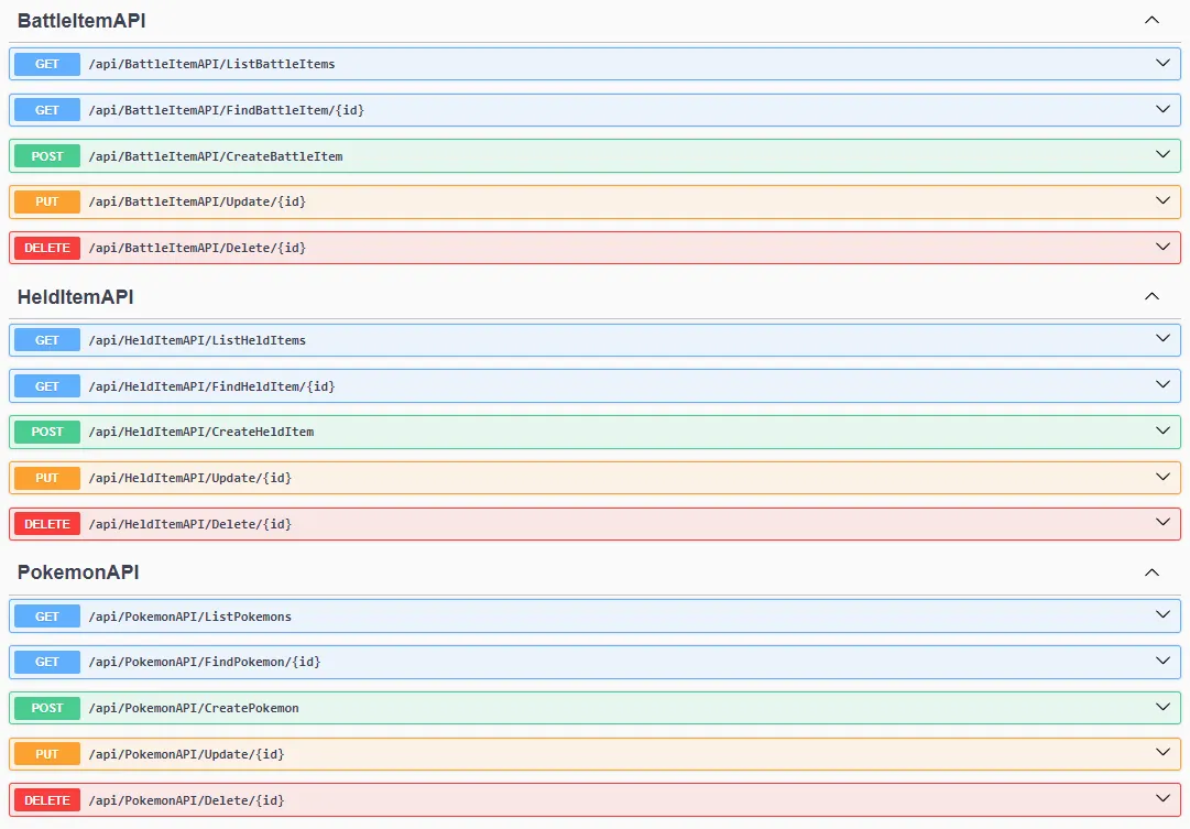Creating a Pokémon Unite Build Tracker using ASP.NET Core Web App ...