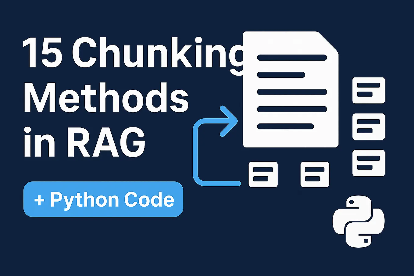 From Zero to RAG: The Art of Document Chunking and Embedding for RAG | by Jesvin K Justin | Medium