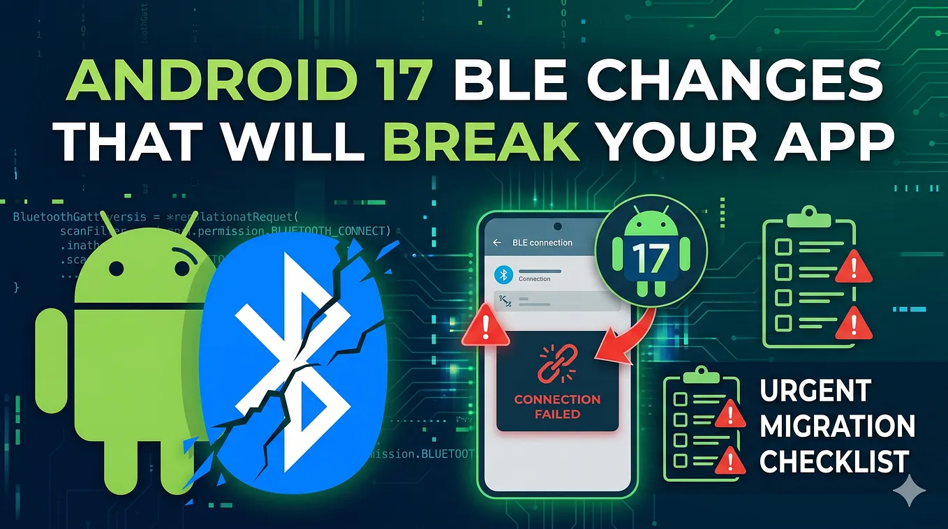 Bluetooth Core 6.3: 4 Changes Every Android BLE Dev Must Know | by BLE ...