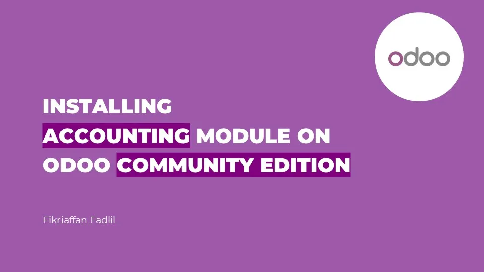 Odoo ERP: Setting up Debug Environment | by Fikriaffan Fadlil | Medium