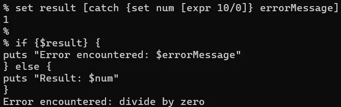 Exploring Variables, Expressions, and Control Structures in TCL | by Akshaya's LOGICVERSE | Medium