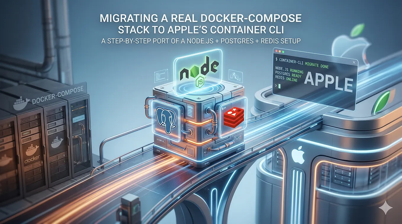 Running Linux Containers Natively on Mac OS with Apple’s Container CLI ...