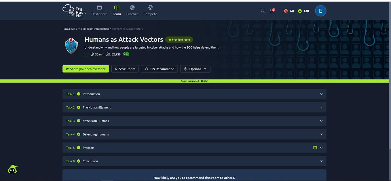 Humans as Attack Vectors—TryHackMe Walkthrough | by Chaitanya Garware ...