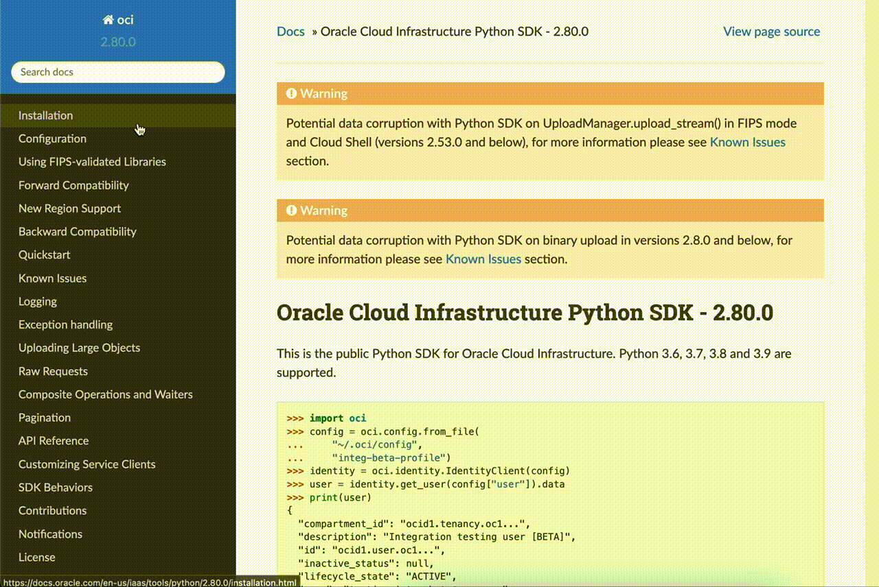 Install OCI-cli and configure a default profile | by Carlos Giraldo ...