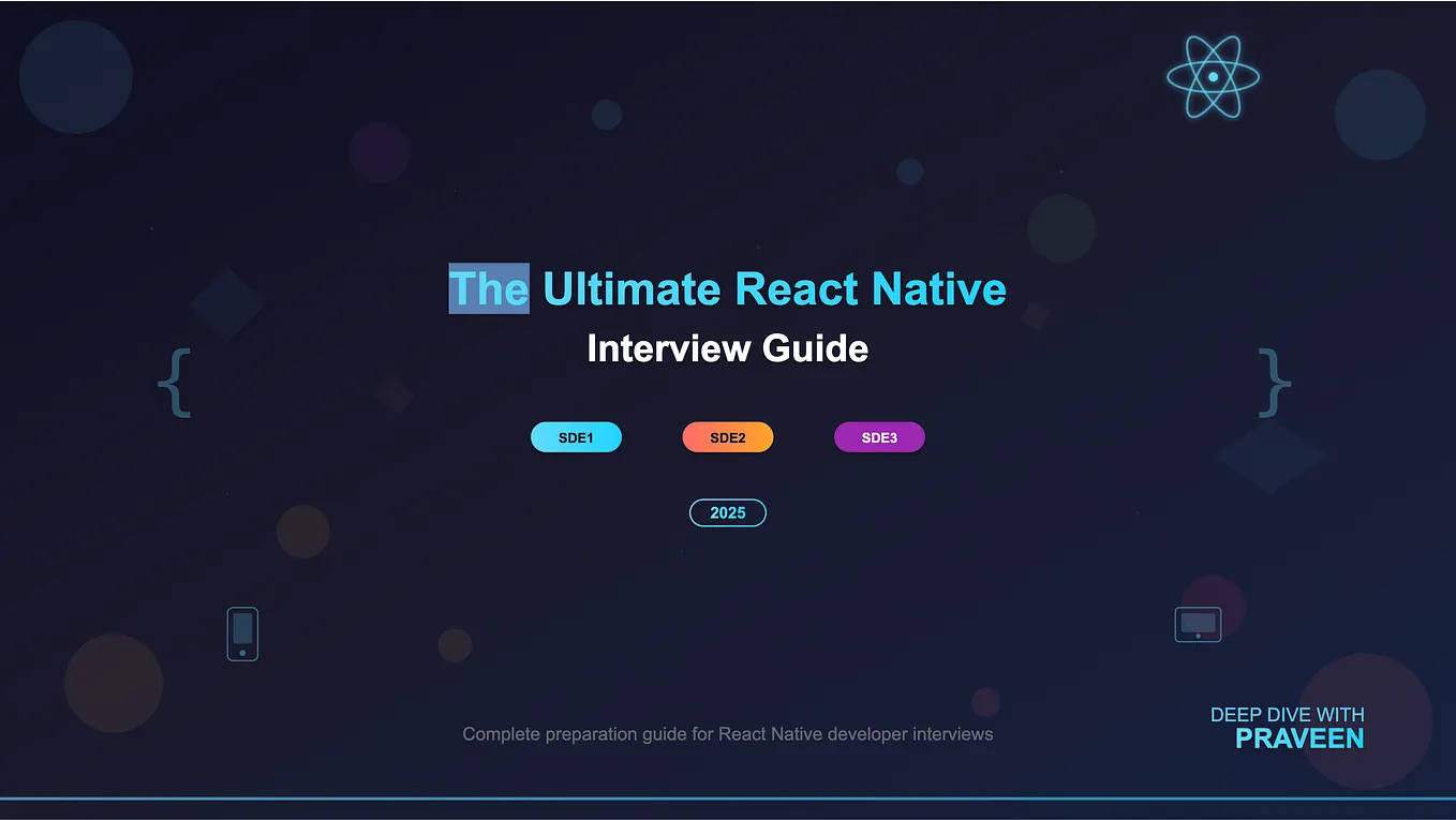 Top React Native Interview Questions with Answer | by Anand Gaur | Medium