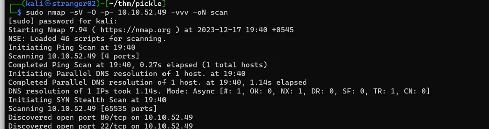 Nmap Live Host discovery with Tryhackme; walkthrough | by Prasanna | Medium