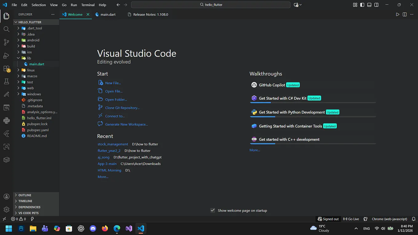 Flutter Setup Guide: From Zero to Your First App on Windows | by ...