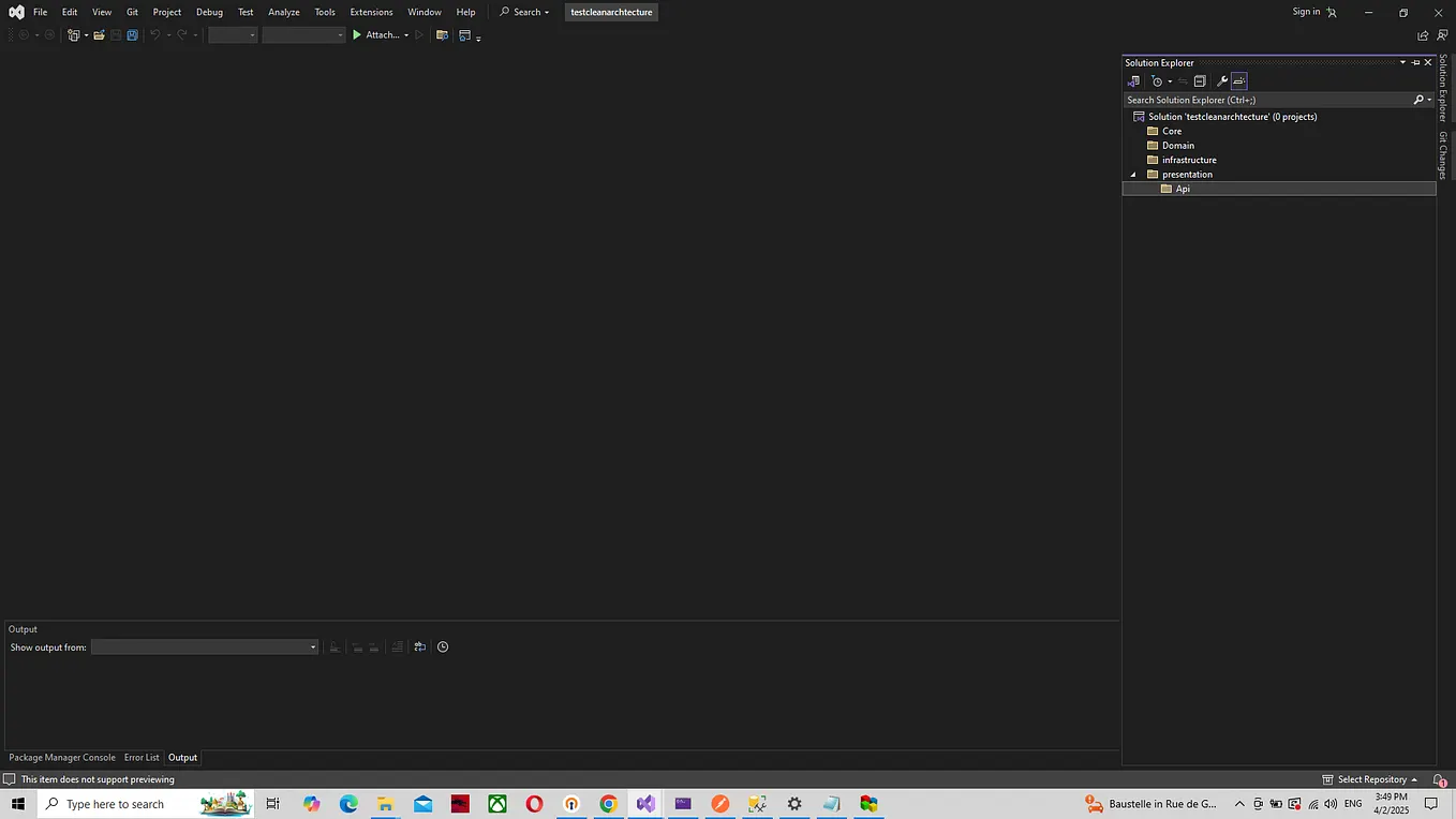 a Clean Architecture in .Net. an implementation with Asp.Net MVC | by Stephan Hoekstra | Medium