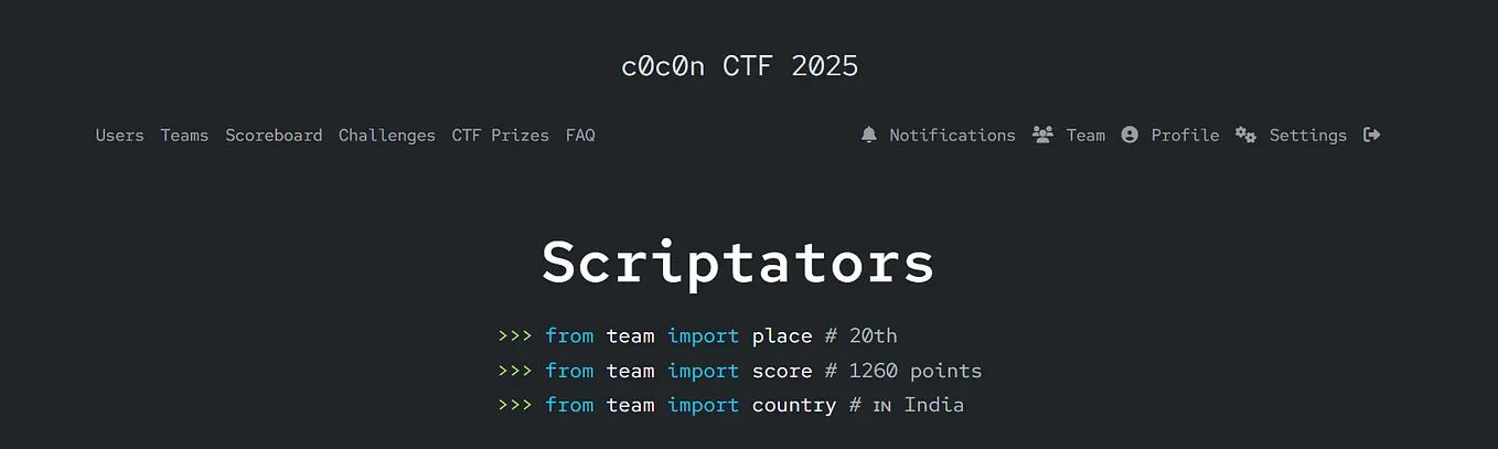 IRON CTF 2024 Official writeup — WEB Exploitation | by Arun balaji | InfoSec Write-ups