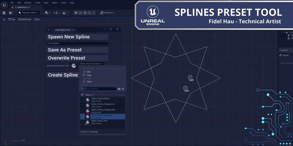 How to Draw Splines into Textures in Unreal 5— Part 1 | by Fidel Hau ...
