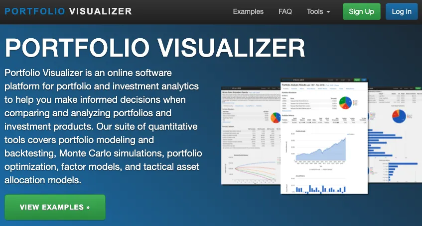 工具介紹：Portfolio Visualizer — 總覧 - 投資航路上 - Medium