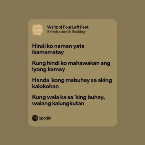 a song that lets me breathe.. pahintulot is technically a love song ...