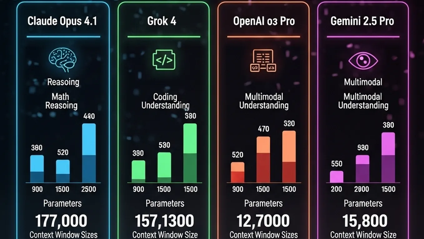 GPT-4.1 vs Claude 3.7 vs Gemini 2.5 Pro vs Grok 3: The Four Horsemen of the AI Revolution | by ...