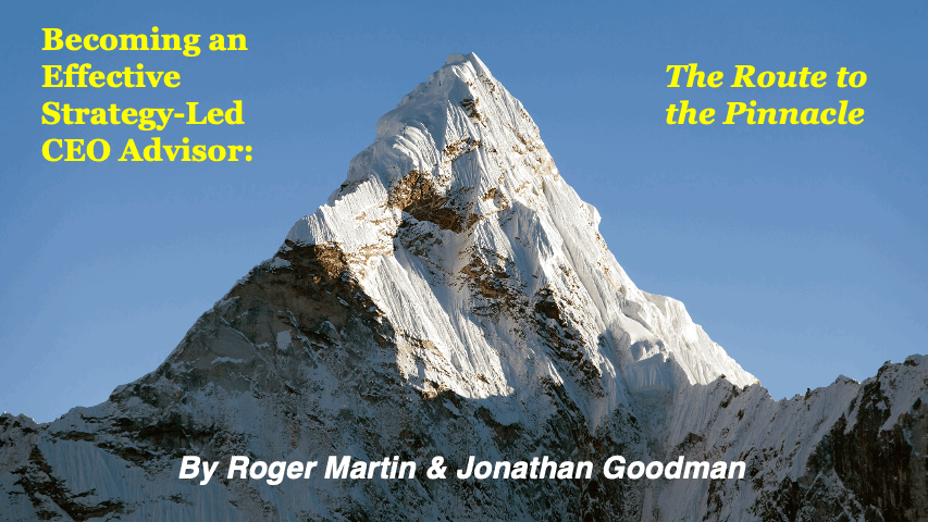 What is Strategic Thinking?. The Four Key Characteristics | by Roger Martin | Medium