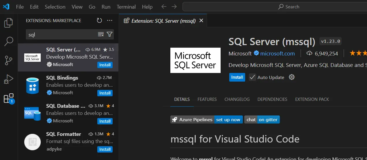 How to connect SQL Server with Python in Visual Studio Code | by Nouer Uz Zaman | Medium