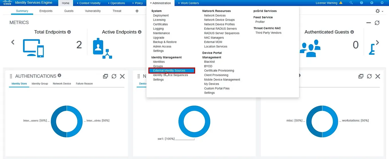 Cisco ISE & Switch Integration. Lab: Cisco ISE & Switch Initial… | by ...