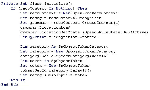 Part 1 — VBA Speech Recognition — SAPI STT | by Mike Forde | Medium