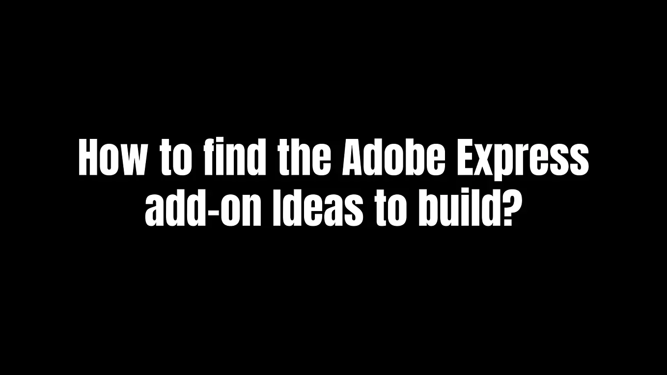 Adobe Express Add-On MCP Server is All You Need | by Fardeen Mansoori ...