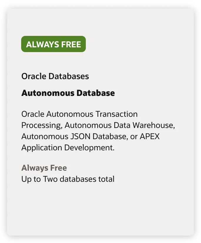 Oracle Database 23ai Free. Oracle Database in a Container | by Anders Swanson | Medium