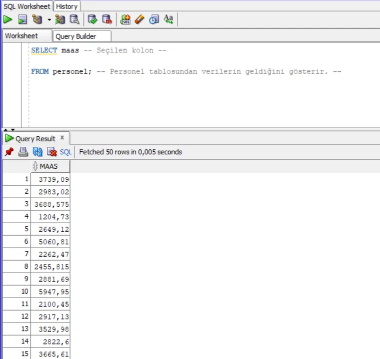 Oracle SQL’ de Karakter Fonksiyonları | by Bekir Tuğra Karabulut | Medium