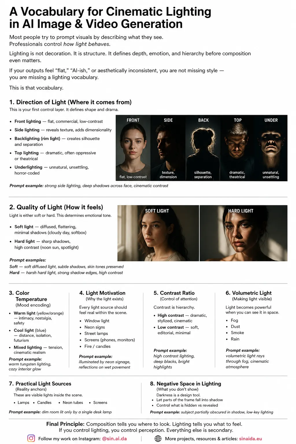 A vocabulary for camera position, angle, framing, and perspective for ...
