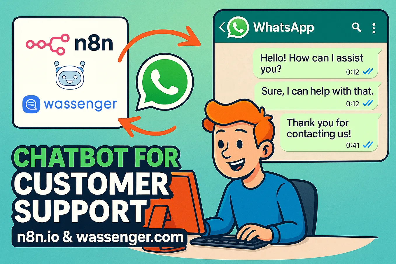 Send automated messages on WhatsApp using Python | by Wassenger | Medium