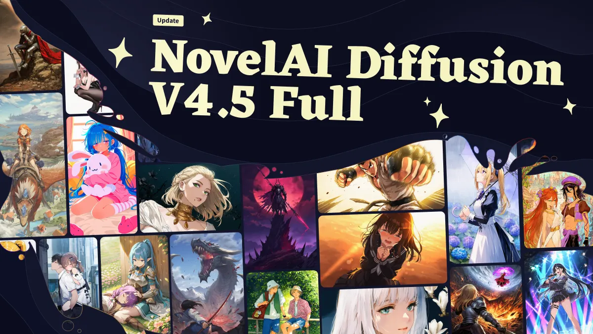 新登場！最高傑作をワンクリックで、NovelAI Diffusion V4.5 Curatedモデルリリース | by Anlatan | Medium