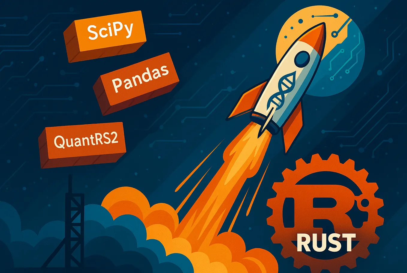 and add SciPy, NumPy, Pandas port into Rust, too :) https://medium.com/@kitahata/in-this-article ...