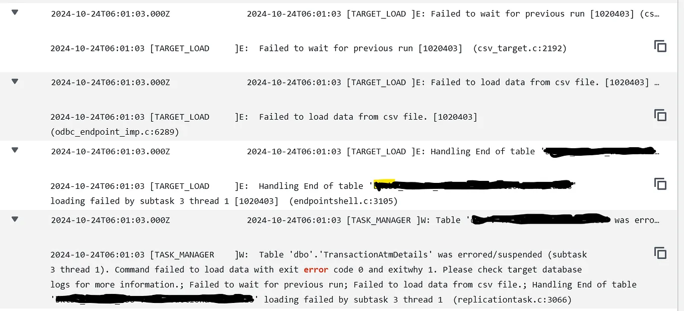 Migration of LOB (binary, varbinary, and image datatypes) Using DMS ...