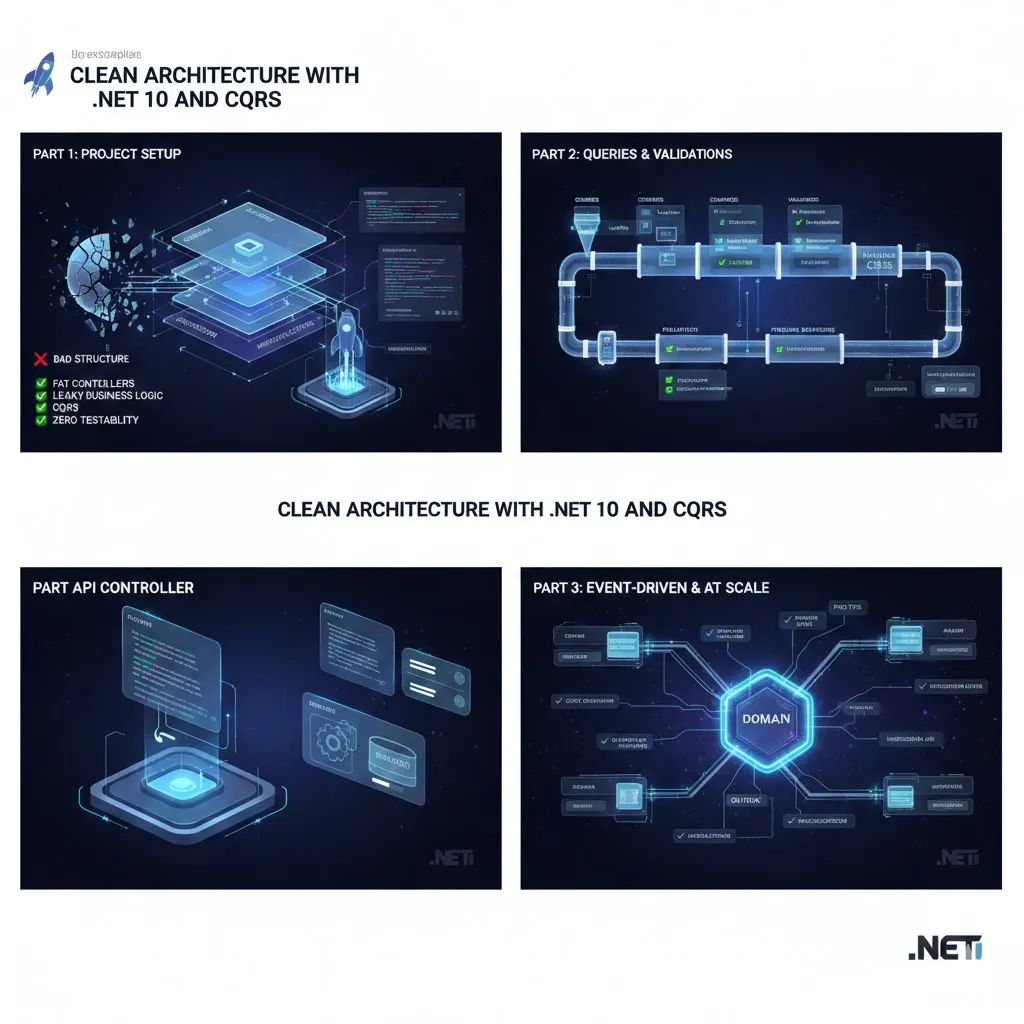 CQRS Doesn’t Have To Be Complicated | Clean Architecture with .NET 10 ...