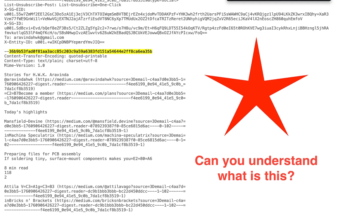 How we implement the MIME parser and reconstruction Logic | by H.W.K ...