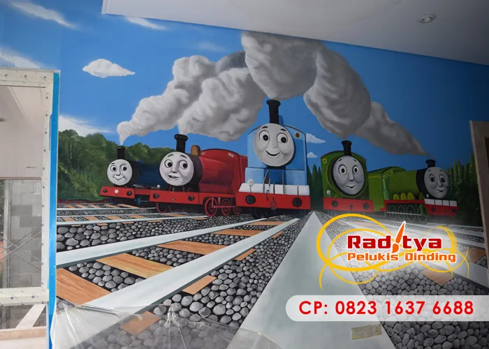 Jasa Lukis Dinding Mural Lucu Bekasi Raditya Designer Art | by Jasa ...