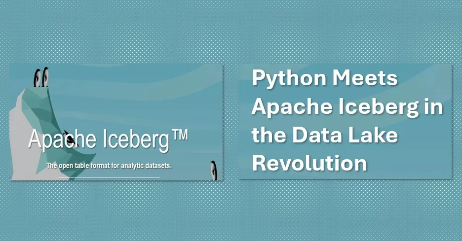 Python to Apache Iceberg(s). Apache Iceberg, Python, Open Data… | by Tim Spann | Cloudera | Medium