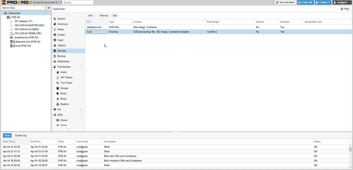 Proxmox VE Post-Installation and Configuration | Medium
