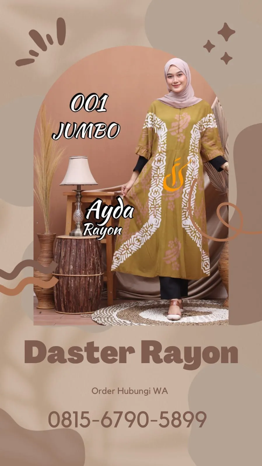 OPEN RESELLER WA. 0815–6790–5899 Grosir Daster Cantik Modern, Daster ...