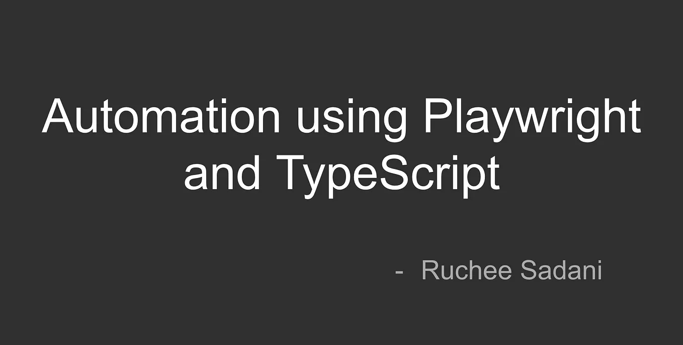 Playwright : Executing automation scripts in multiple environments using dotenv package | by ...
