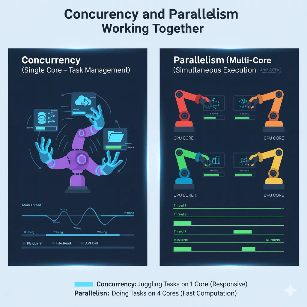 Concurrency vs Parallelism in Programming | by Make Computer Science ...