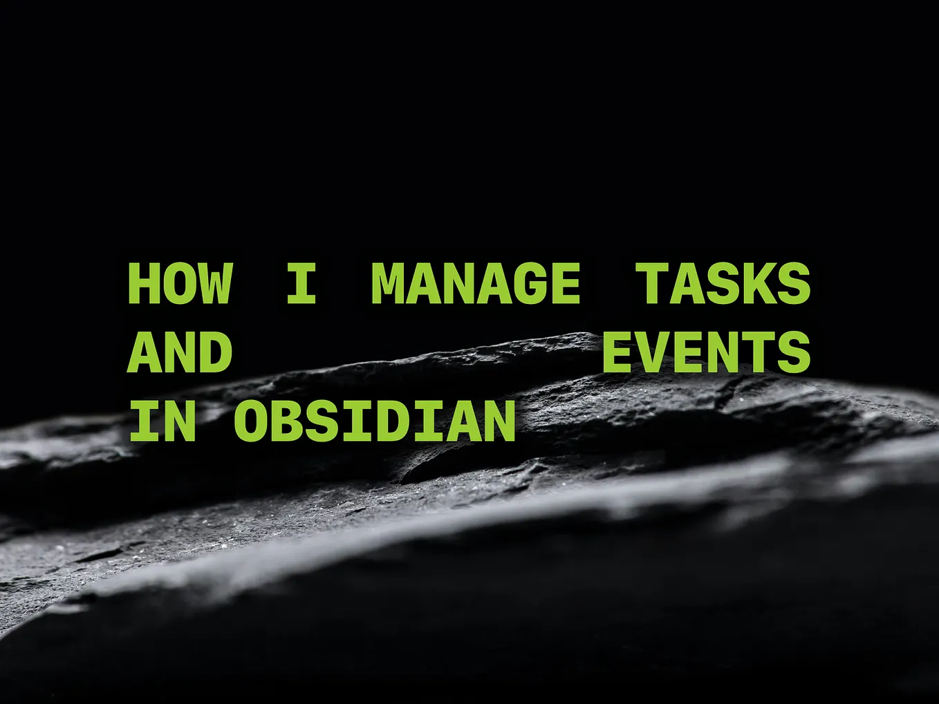 A Table of Contents for Obsidian Notes | Jake Mahr | Medium