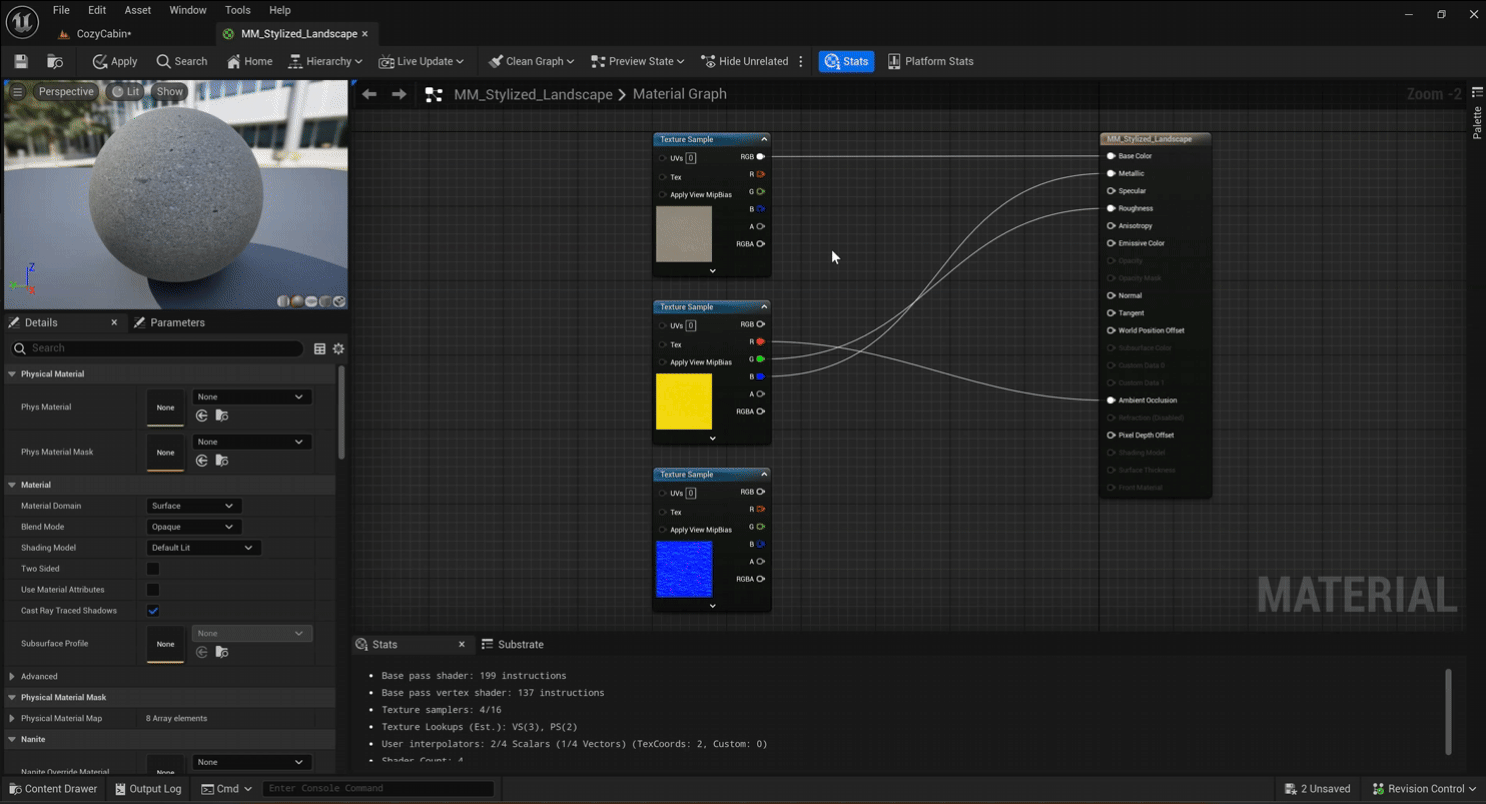 Materials in Unreal Engine: Creating Material Functions | by Brian Stong | Medium