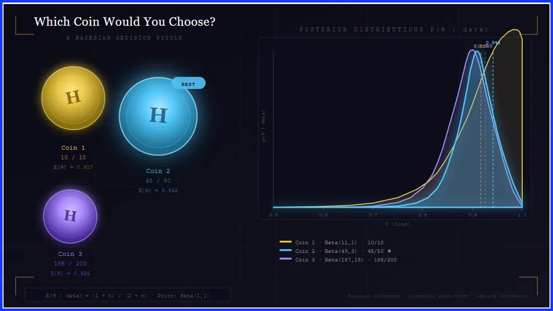 Biased-Coin Toss vs. A Biased Coin-Toss. What Is The Difference? | by ...
