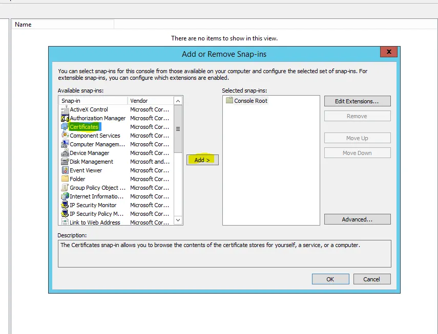 Configuring Iis For Client Certificate Mapping Authentication By 7501
