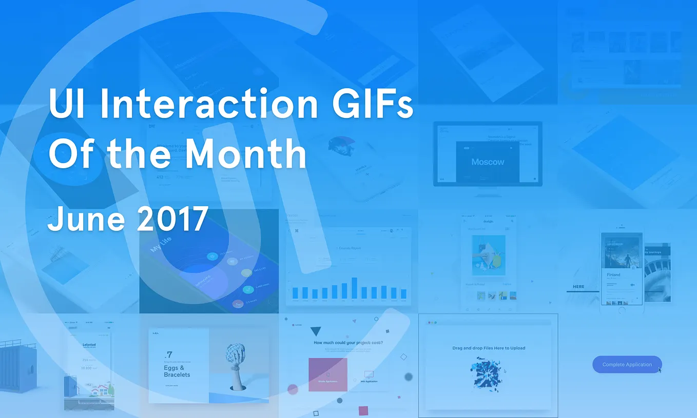 Geometric Animation Inspiration— May 2017 | by Collect UI | Collect UI ...