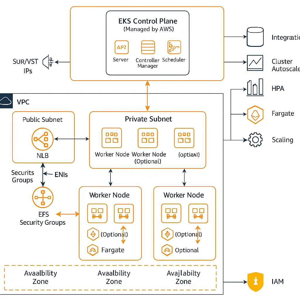 EKS: EKS Cluster Components Introduction | by Rurutia1027 | AWS in Plain English