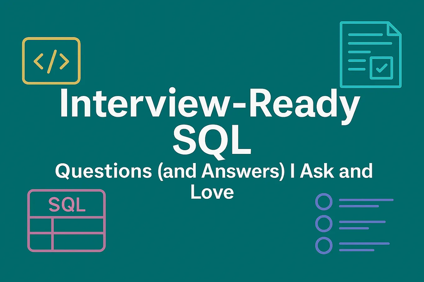 SQL JOINs Explained: The Easiest Guide with Examples | Medium