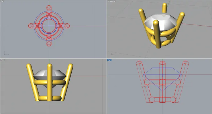 Create a Bezel Set Pendant Part 2: Bail | by Tali Weissberger | Drawing ...