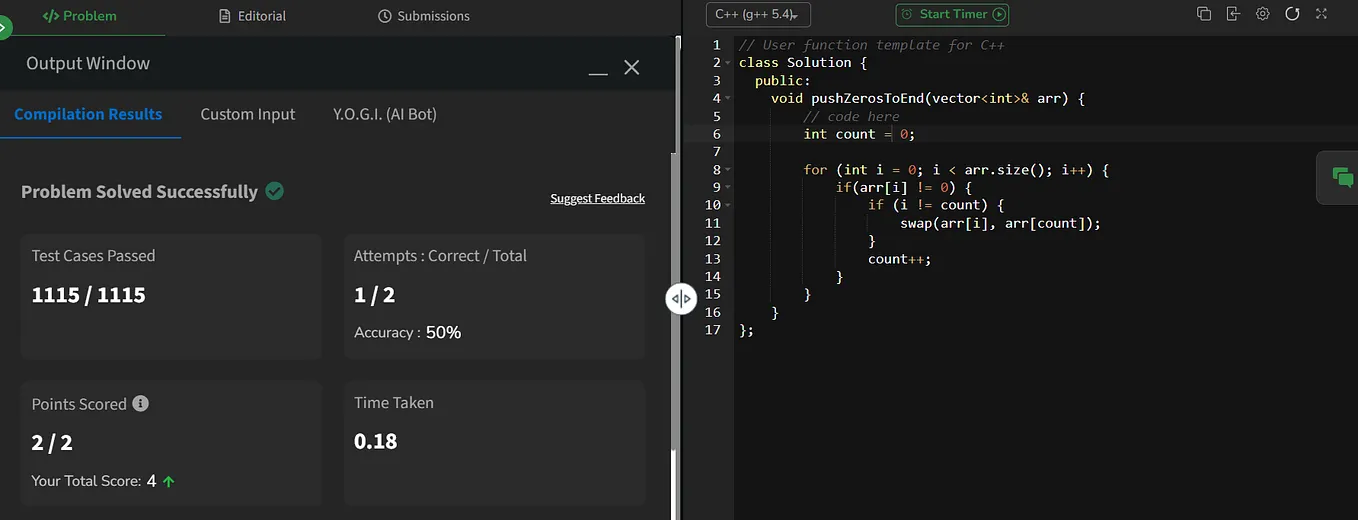 Day 1: Second Largest Element in an Array — GFG 160-Days of DSA Challenge 🚀 | by Amit Prajapati ...