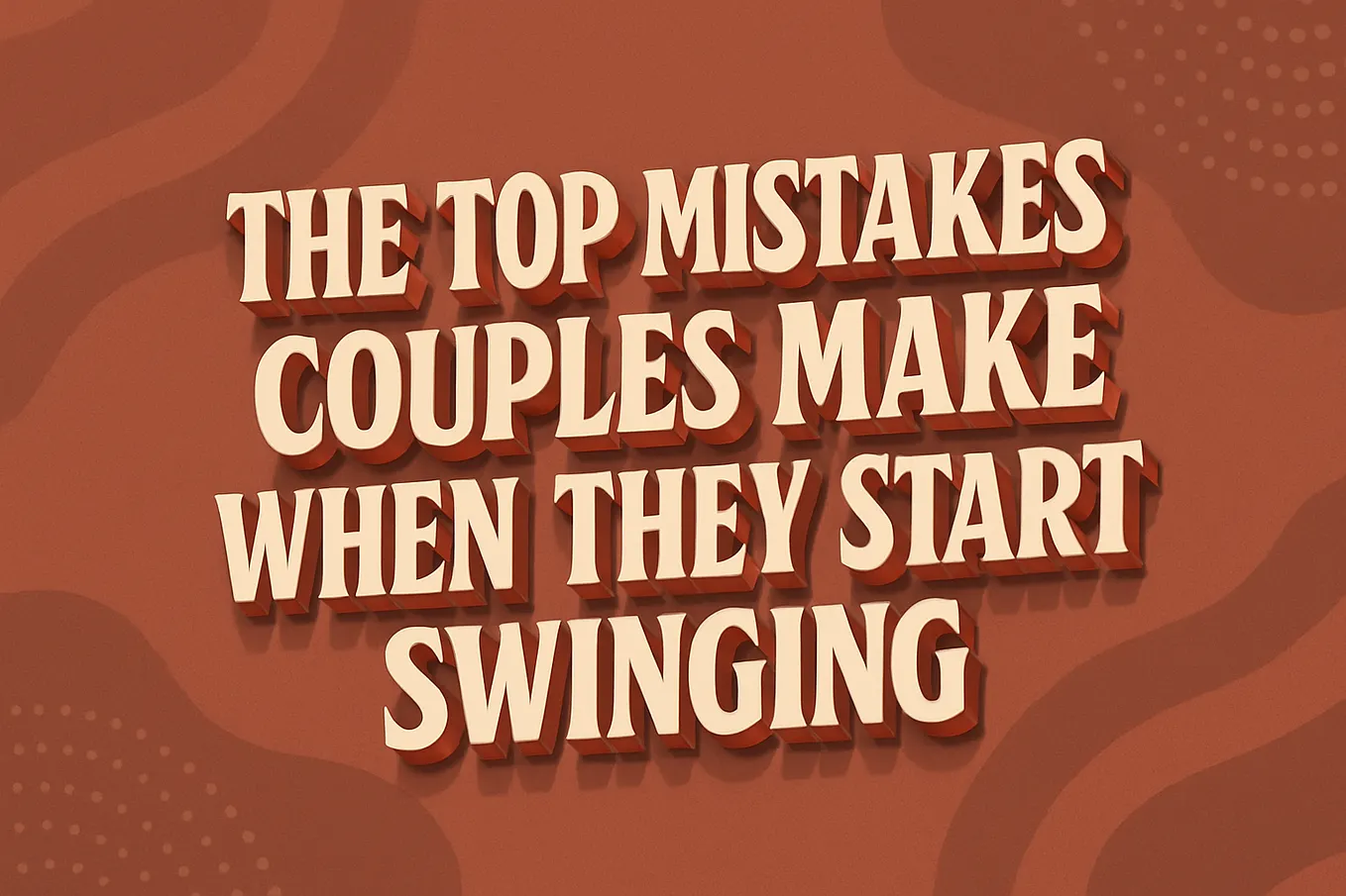 When Swinging Goes Wrong: How to Handle the Unexpected | by Steven & Ember Shell | The Erogenous ...