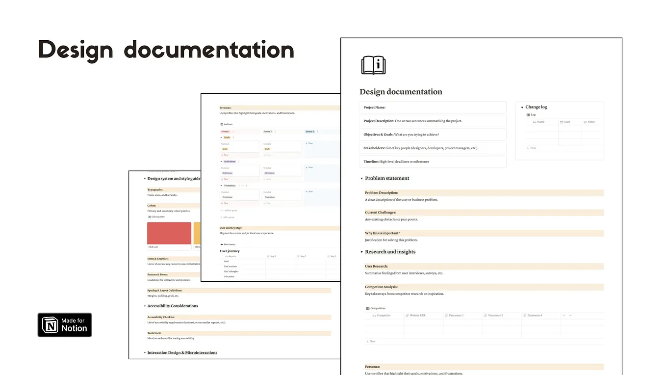 Design system planning with Notion | by Lisa Demchenko | UX Planet