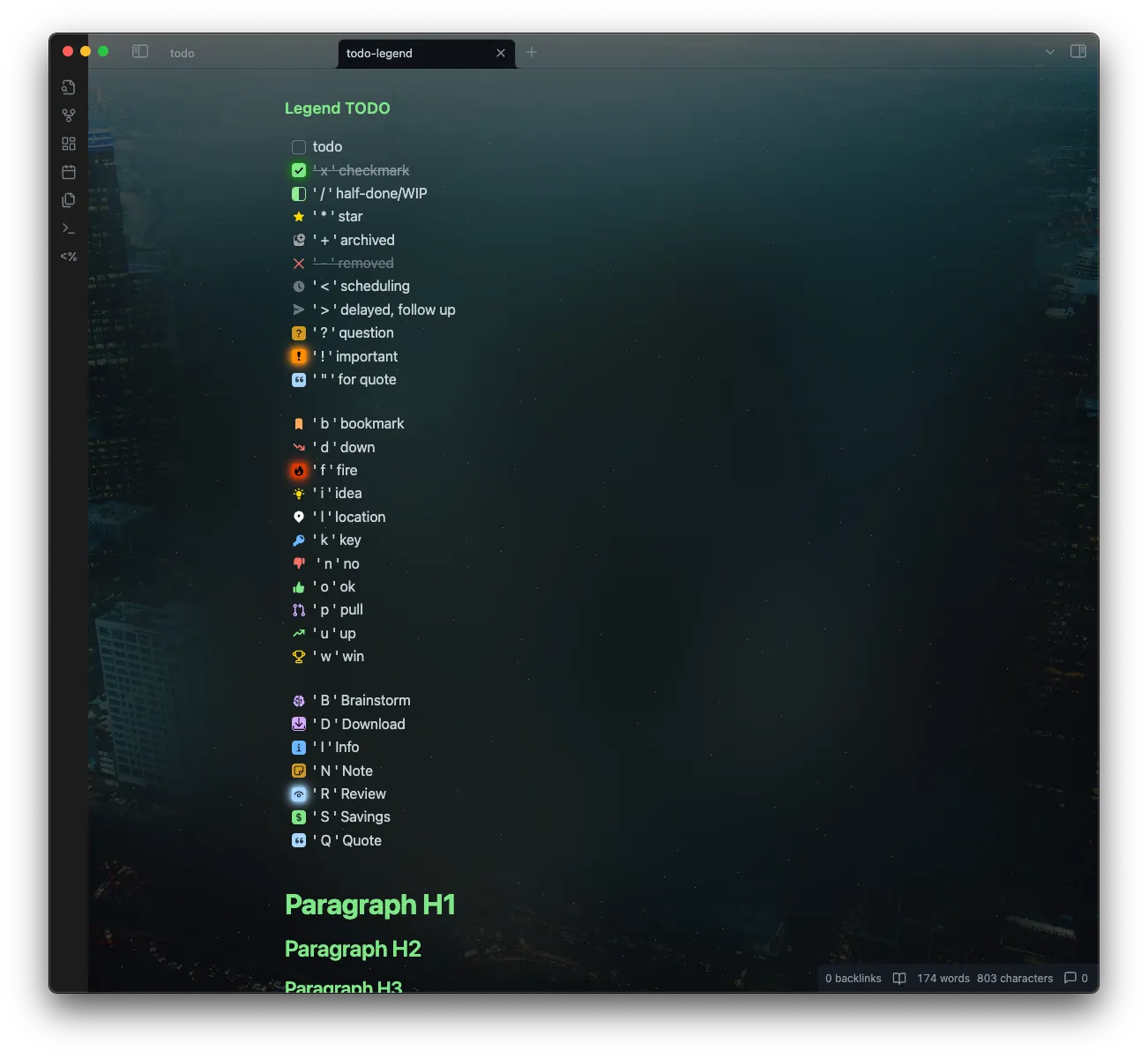 Obsidian Life Planner Demo. Overview | by baquazan | Medium